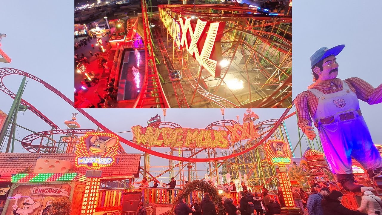 Wilde Maus XXL (Max Eberhard) Hamburger Dom [Frühlingsom] onride front ...