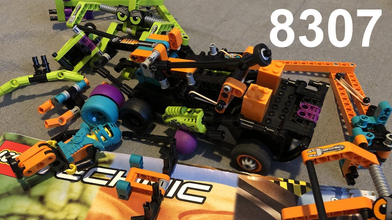LEGO Technic 8307 TURBO RACER / Stunt Race Review - YouTube