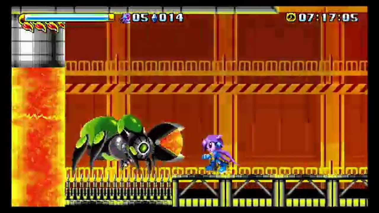 Freedom Planet Boss 12 - Syntax Spider - YouTube