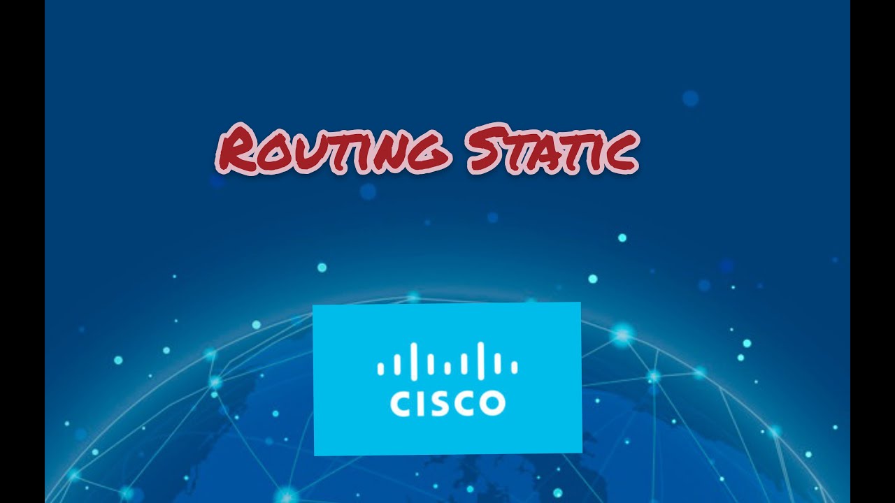 Konfigurasi Static Routing menggunakan 3 Buah Router - YouTube