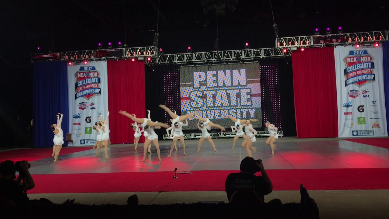 Penn State Lionettes Dance Team Nationals Jazz Routine 2017 - YouTube