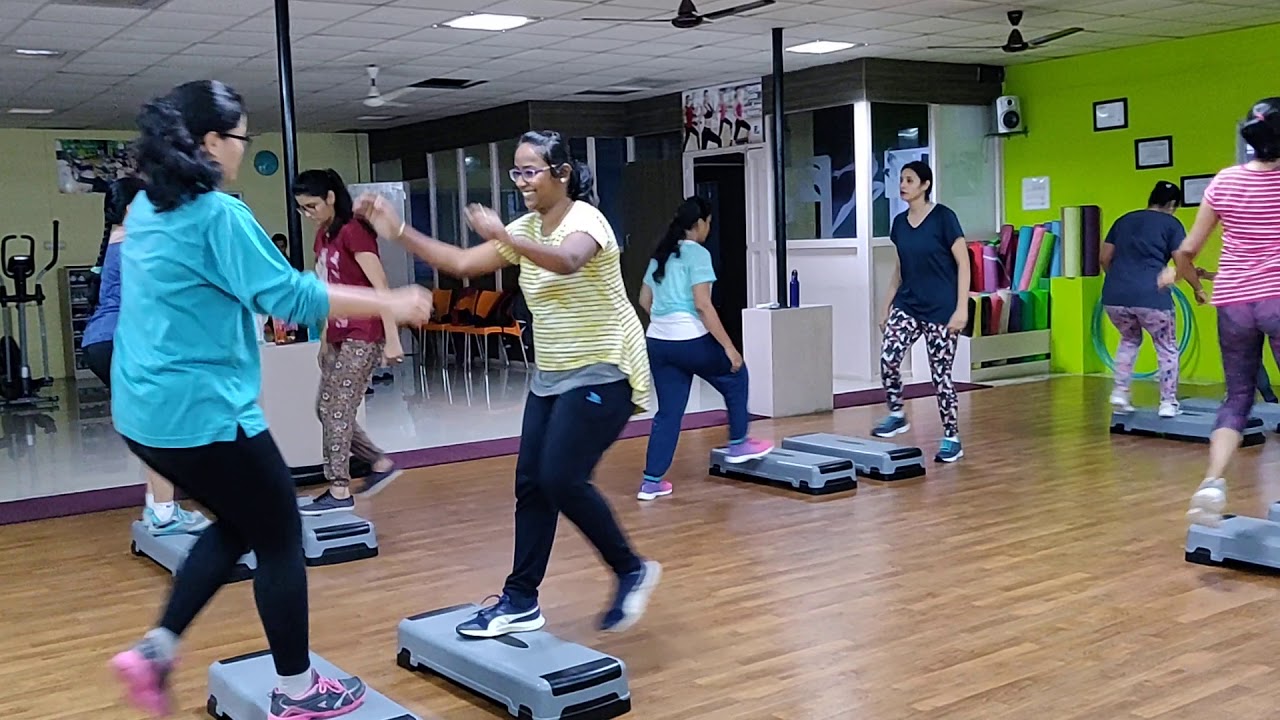 Step Partner workout - YouTube