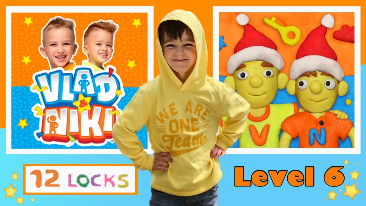 Vlad and Niki 12 Locks - Christmas (Level 6) - YouTube