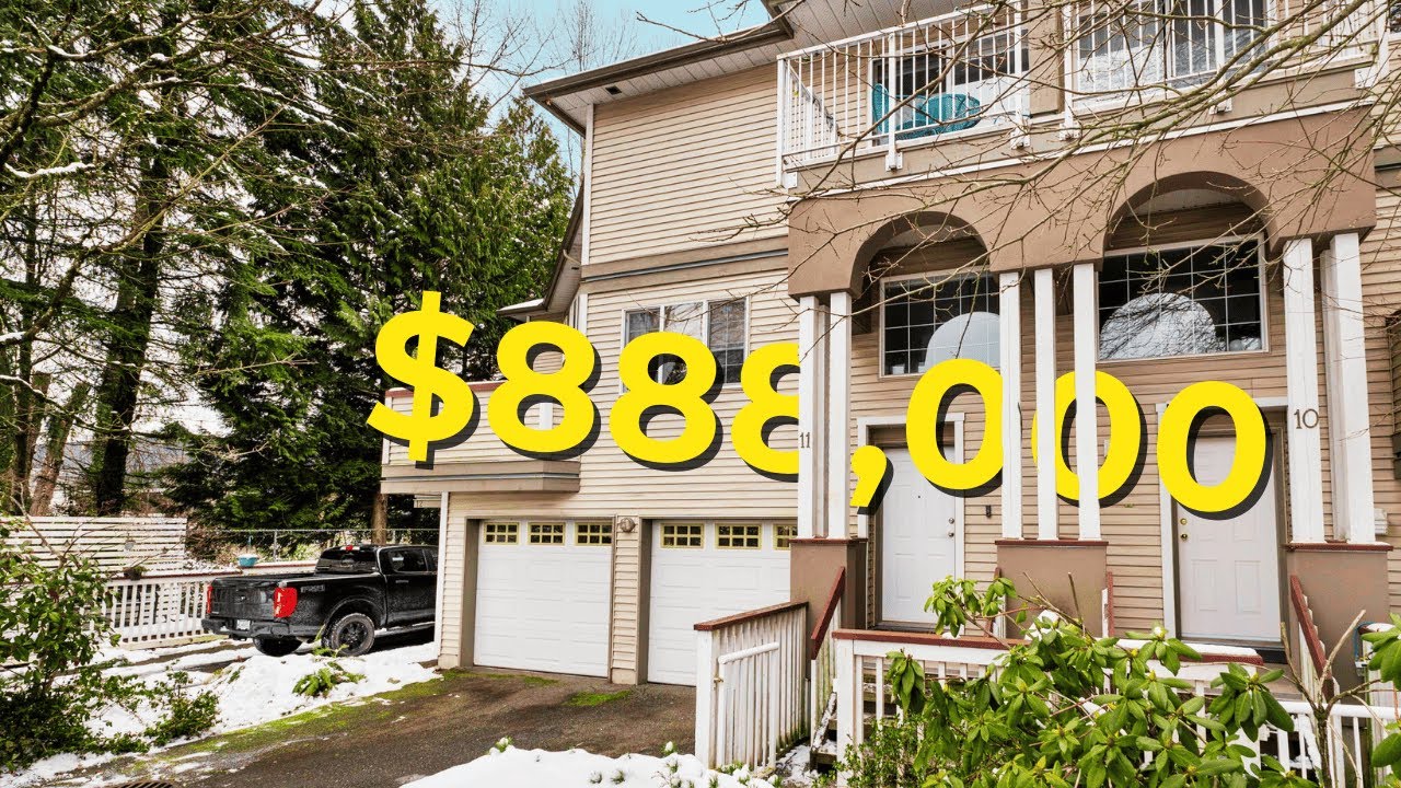 Fully Renovated Townhouse in PoCo Under $900k! | HOME TOUR - YouTube