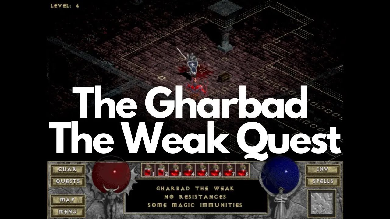 Diablo 1 | The Gharbad The Weak Quest - YouTube