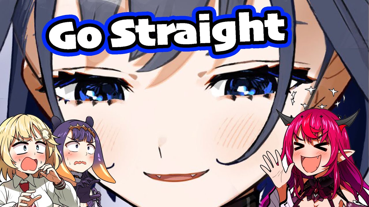 Kronii : We can just go Straight | Ina Ame IryS『Hololive』 - YouTube