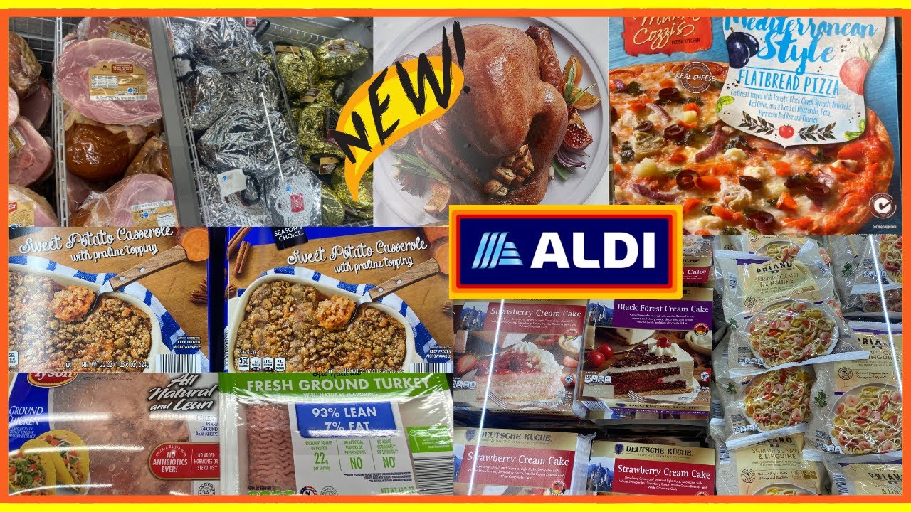 IT'S HERE!🐓ALDI*SPIRAL HAM*DOUBLE GLAZED HAM* SMOKED TURKEY**CHEESECAKE ...