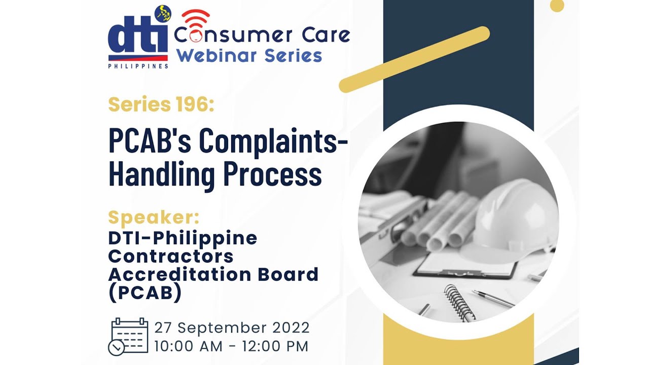 PCAB's Complaints Handling Process - YouTube