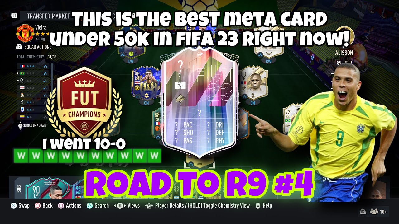 Road To R9 #4 Most OP Card In Fifa 23 Worth Under 50K Right Now! 10-0 ...