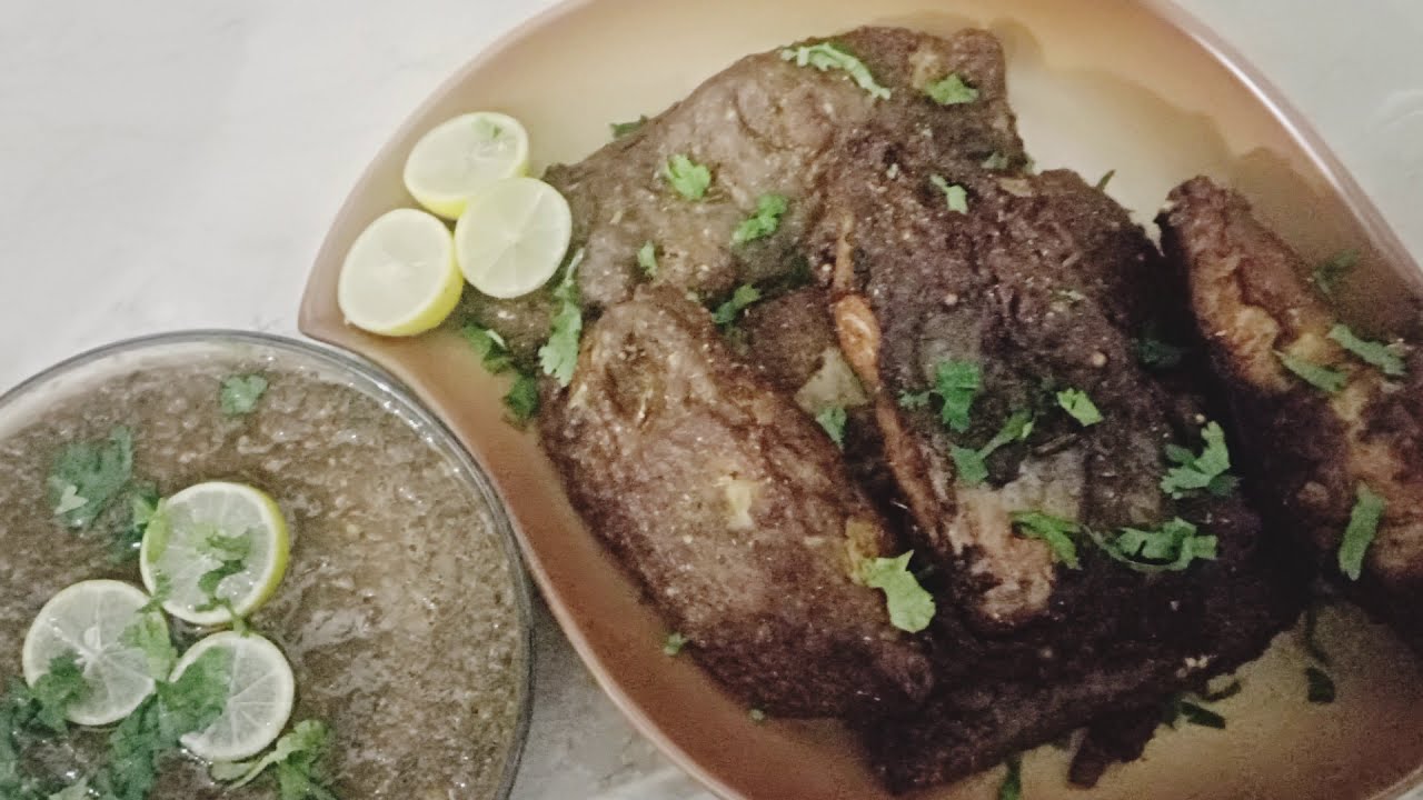 lahori fry fish//masale dar lahori fry fish with chutni//lahori fry ...