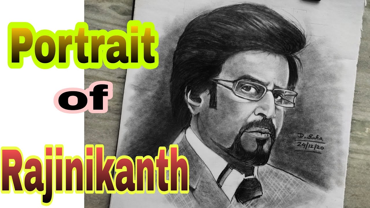 How to draw Rajinikanth || Artist Deb. - YouTube