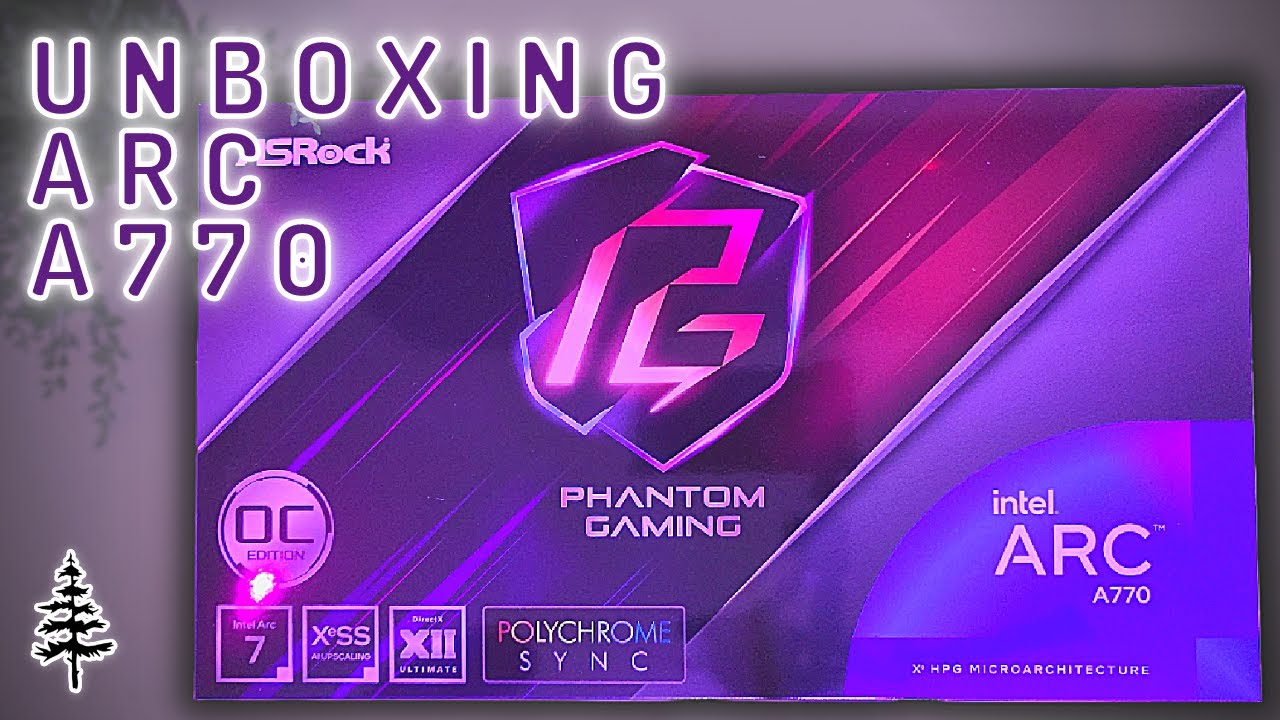 Unboxing Intel Arc A770 AsRock Phantom Gaming - YouTube