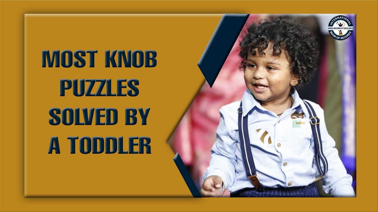 MOST KNOB PUZZLES SOLVED BY A TODDLER - YouTube