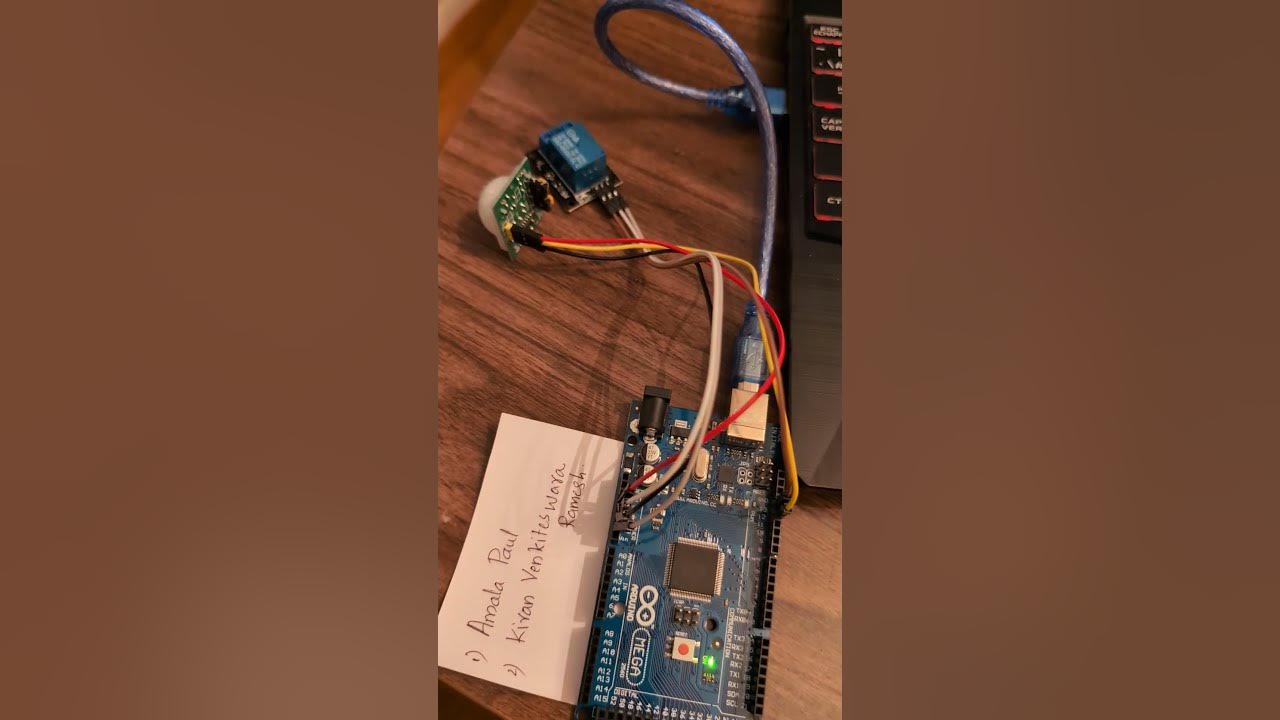Interfacing Arduino with PIR motion sensor and Relay - YouTube