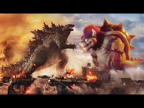 Godzilla VS Bowser