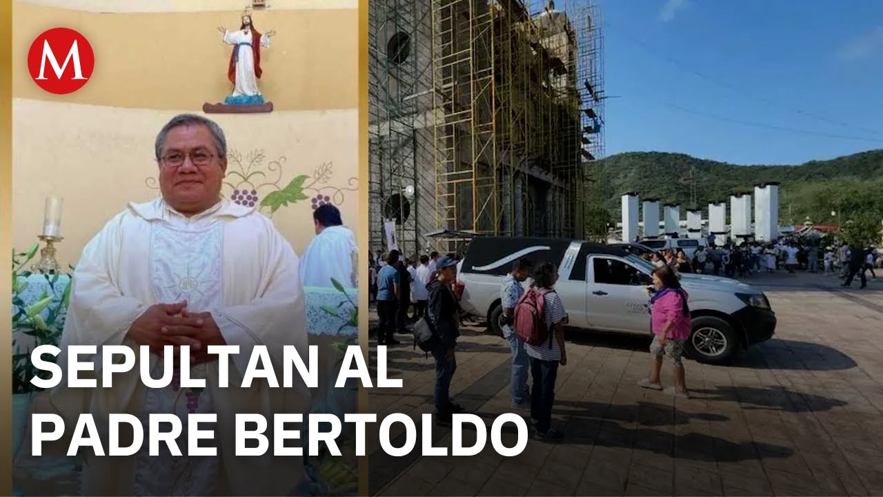 Dan último adiós al padre Bertoldo en la Parroquia de Mezcala - YouTube