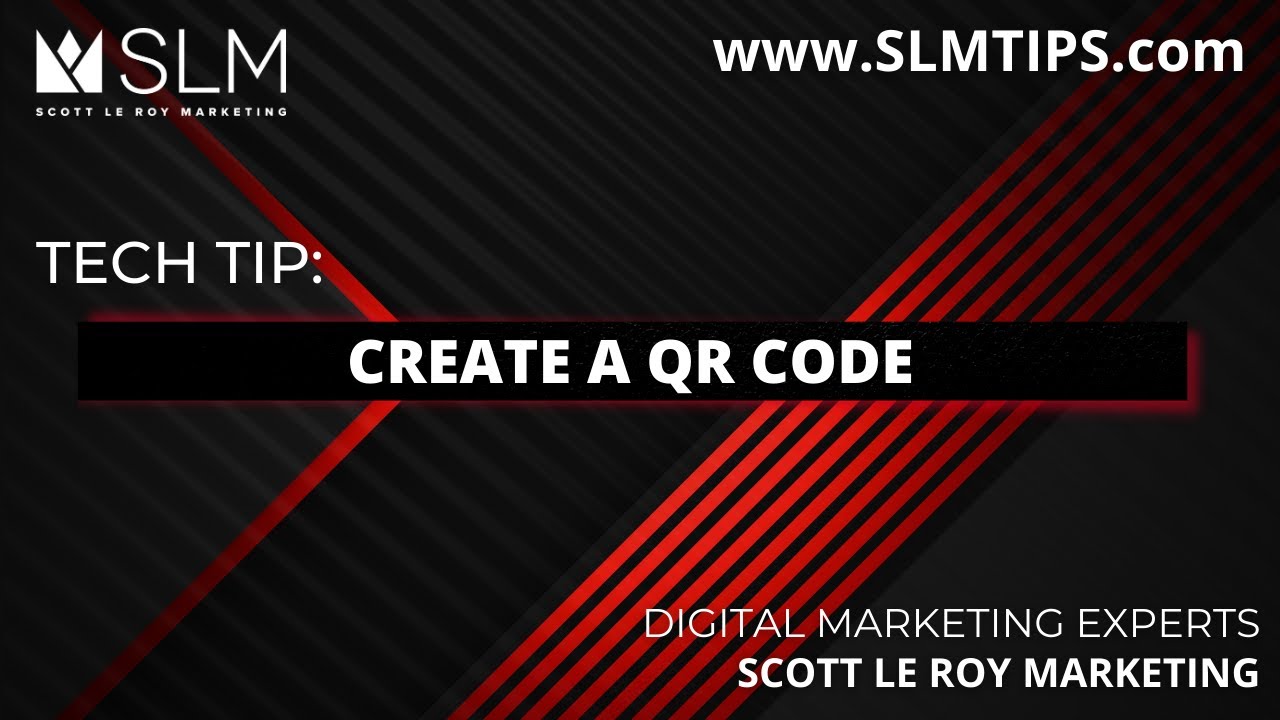 Tech Tip: Create a QR Code - YouTube
