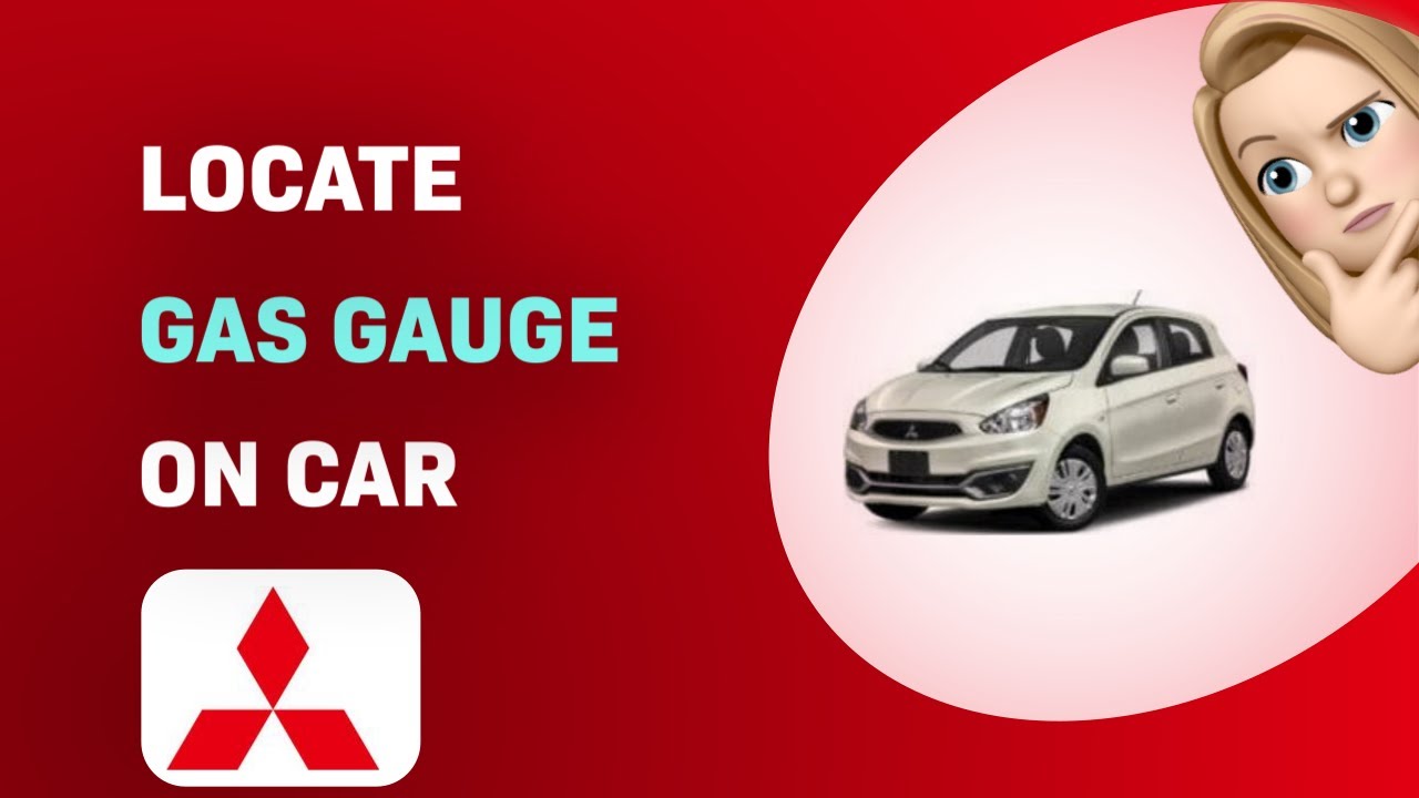 How to Easily Locate the Gas Gauge on Your Mitsubishi Mirage 2021 - YouTube