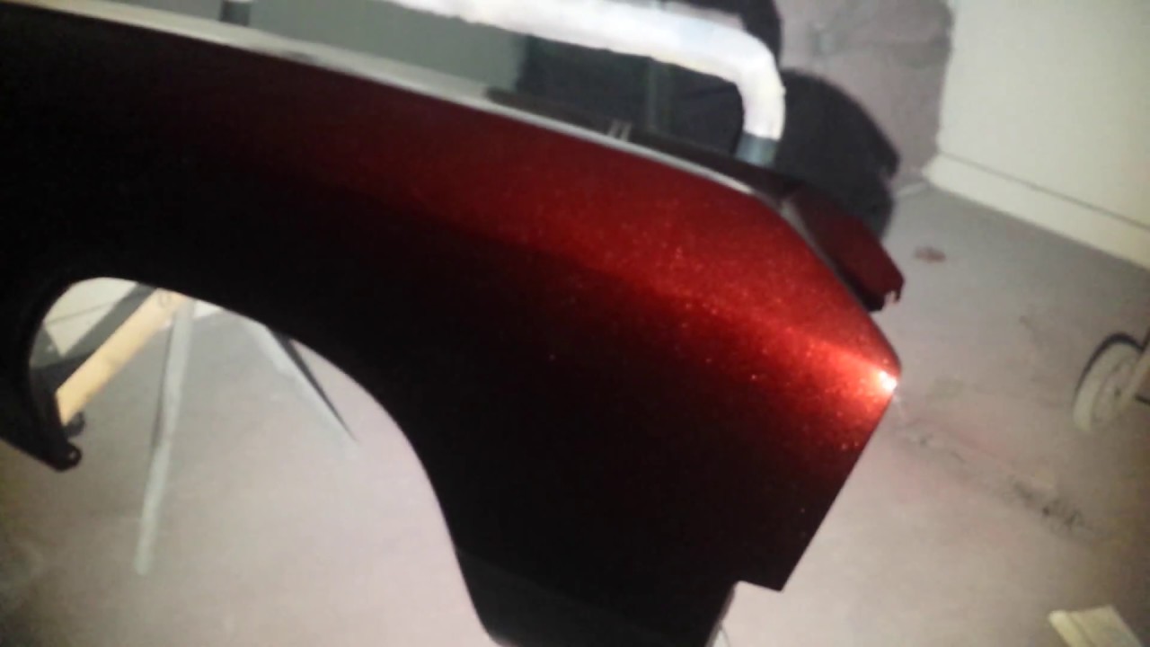 Fade candy paint job - YouTube