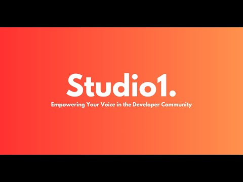 Studio1HQ | Technical Content & DevRel Services - YouTube