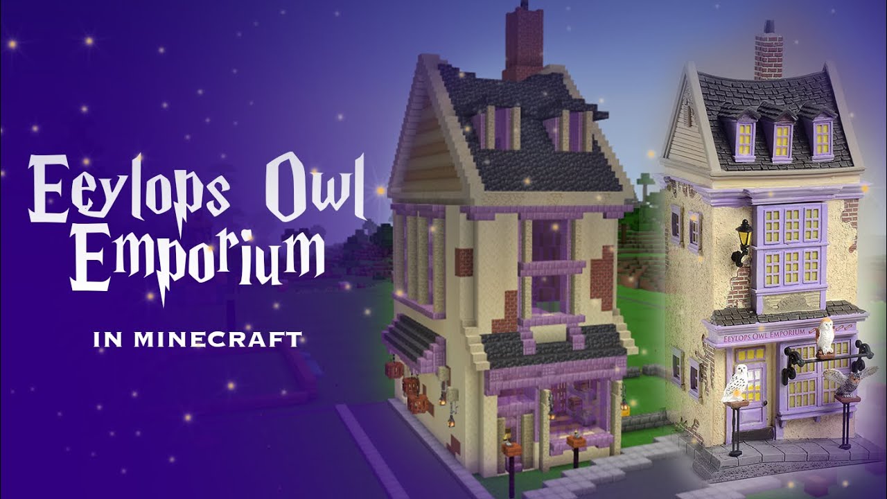 Let's Build Eeylops Owl Emporium in Minecraft - FANCRAFT 42 - YouTube
