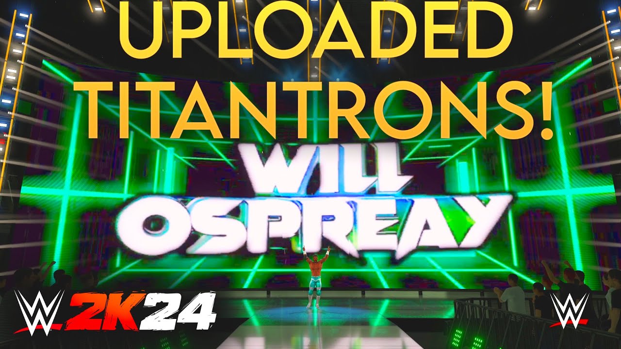 UPLOADED TITANTRONS ON CC in WWE 2K24! (Free, No Mods, All Consoles ...