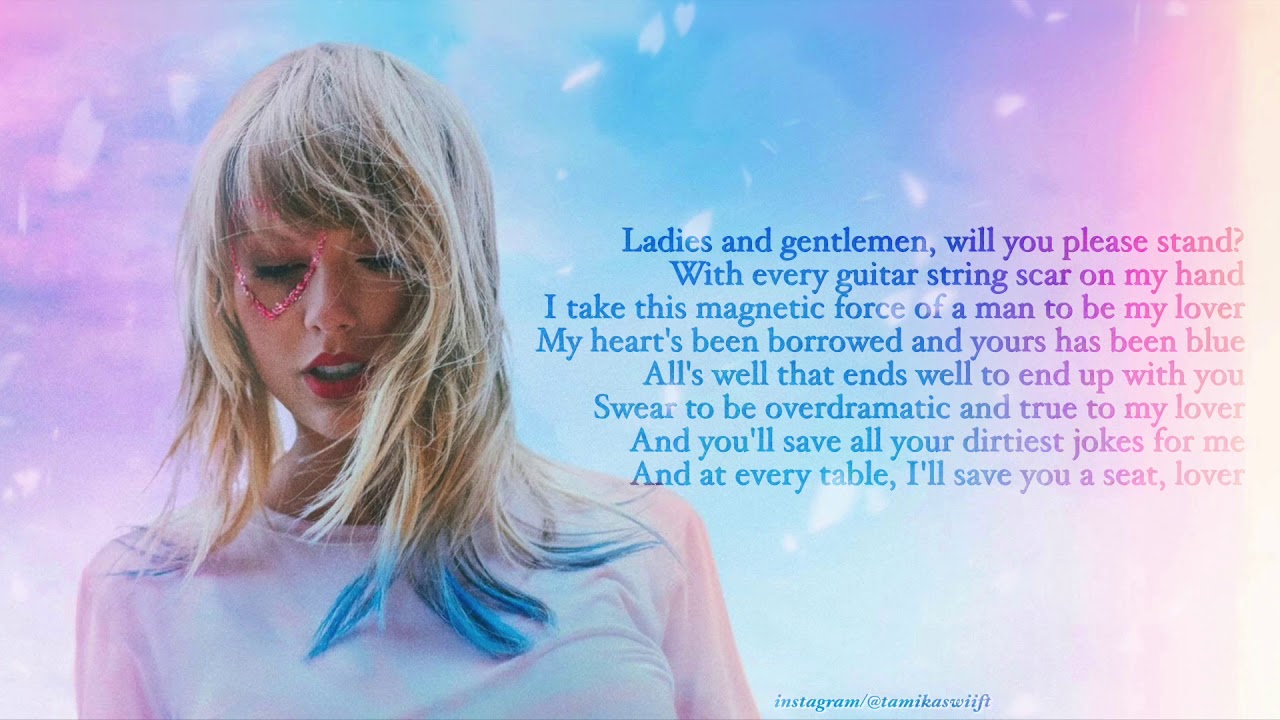 Taylor Swift | Lover - Lyrics - YouTube