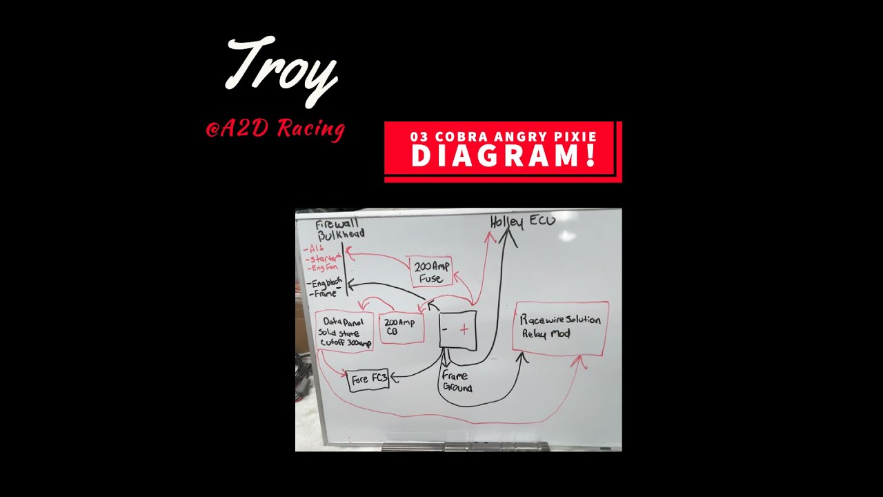 Grounding & wiring Diagram in my 03 Cobra! - YouTube