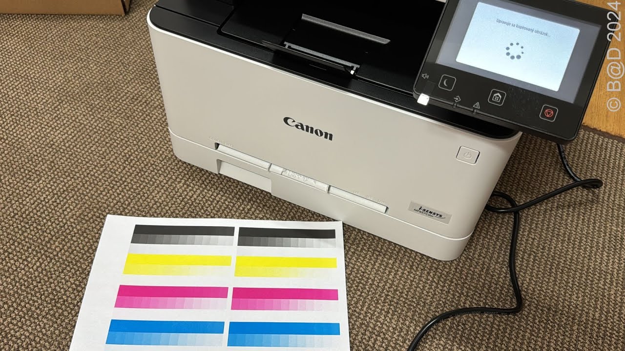 Canon i SENSYS MF657Cdw (Unboxing + first start) - YouTube