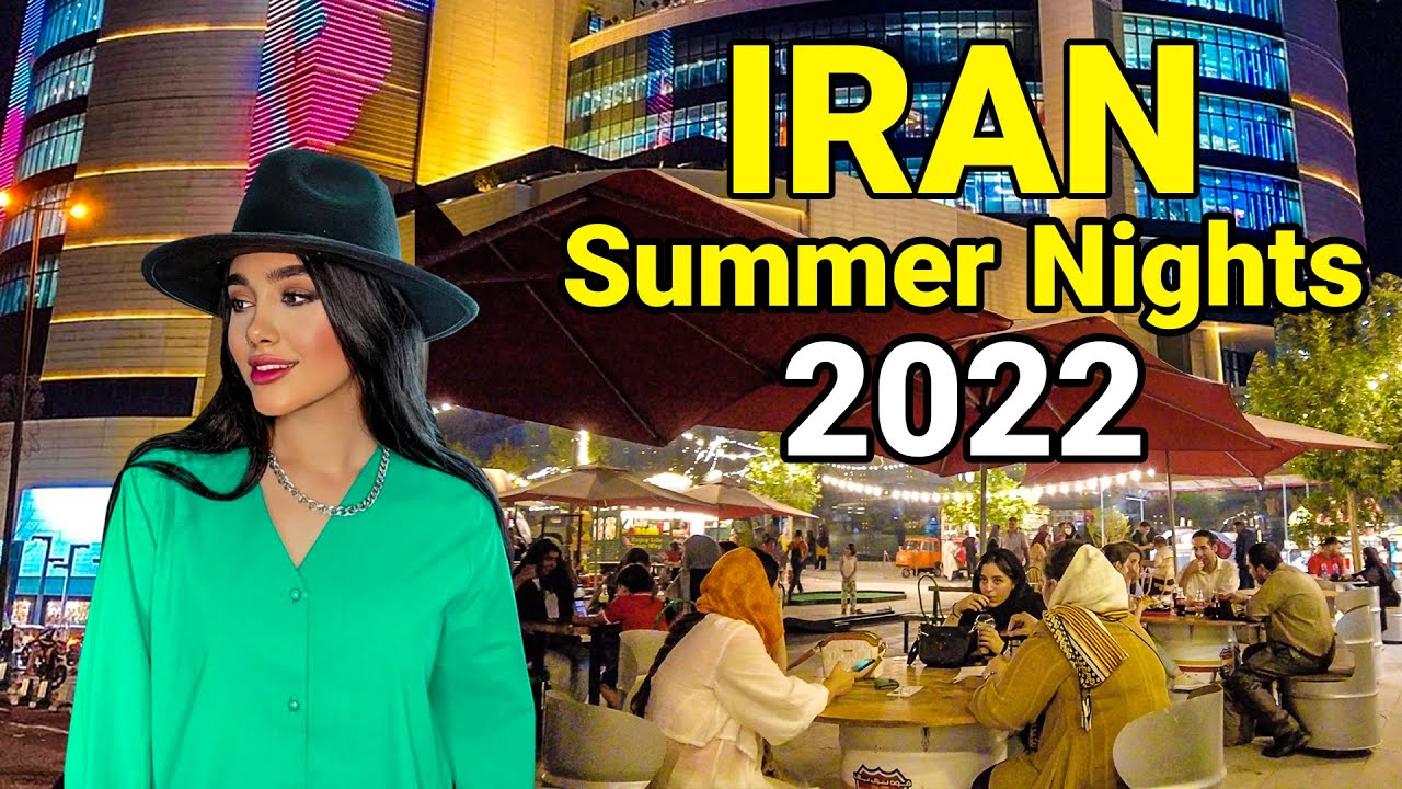 IRAN - Summer Nights In Tehran 2022 Night Walking Vlog ایران - YouTube