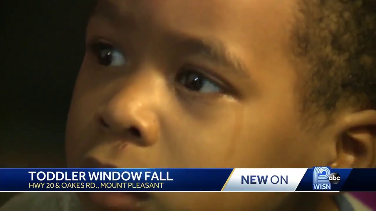 Toddler Falls From Second-Story Window - YouTube