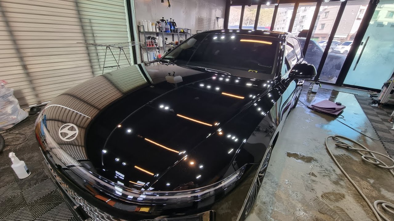 현대 그랜저 GN7 프론트 PPF 시공 이젠 필수입니다. - YouTube