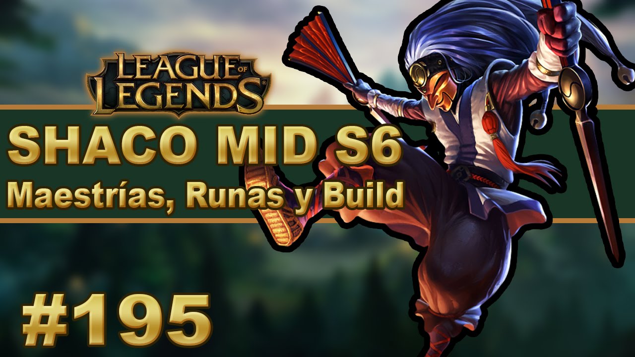 👍 SHACO AP MID (GUÍA) | Maestrias, Runas y Objetos/Build | Vídeo ...
