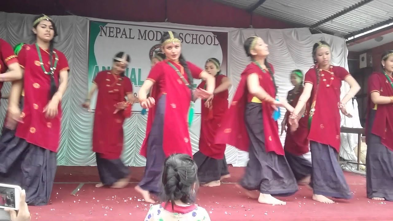 nepal model school parents day 2072 - YouTube