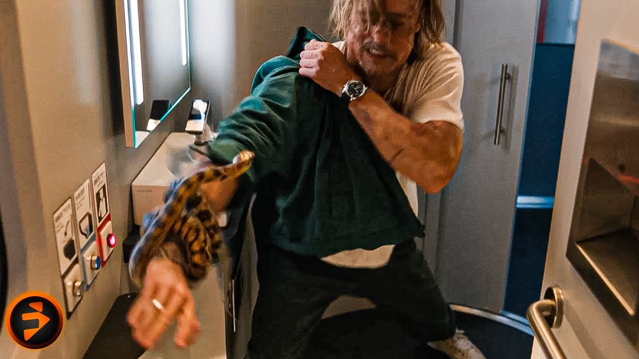 Joey King pushes Brad Pitt too far and pays the price | BULLET TRAIN ...