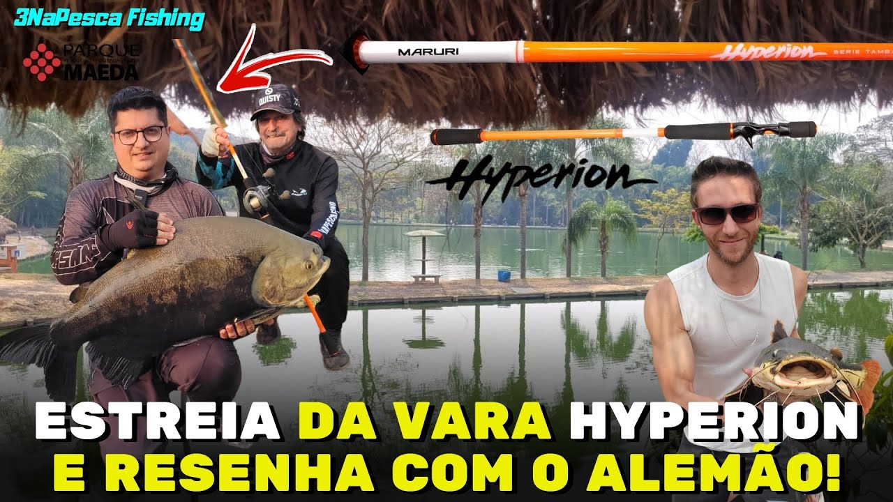 PRIMEIRO PEIXE COM A VARA MARURI HYPERION, SERÁ QUE MEU PAI APROVOU? | 3NaPesca Fishing - YouTube