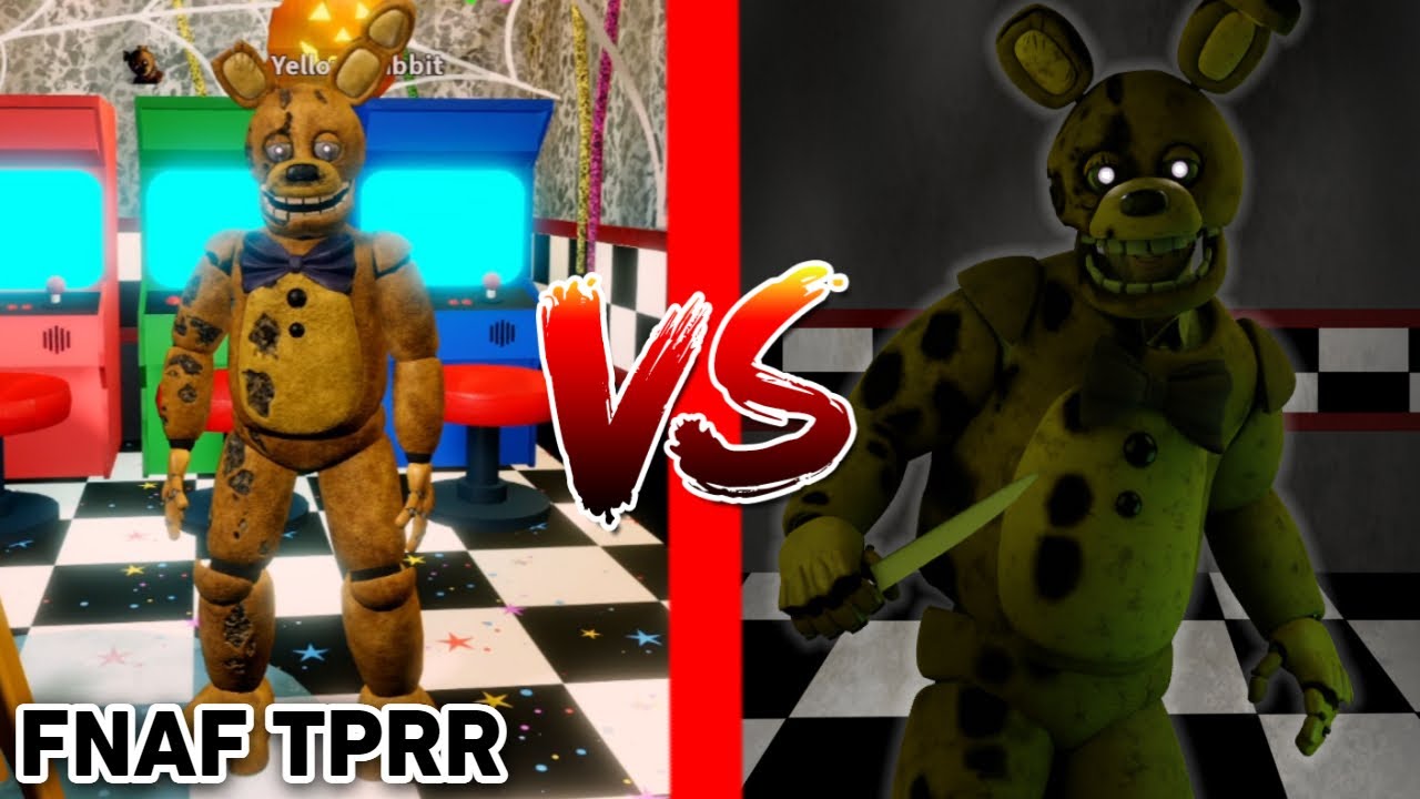 All The William Afton And SpringBonnie Characters in TPRR - YouTube