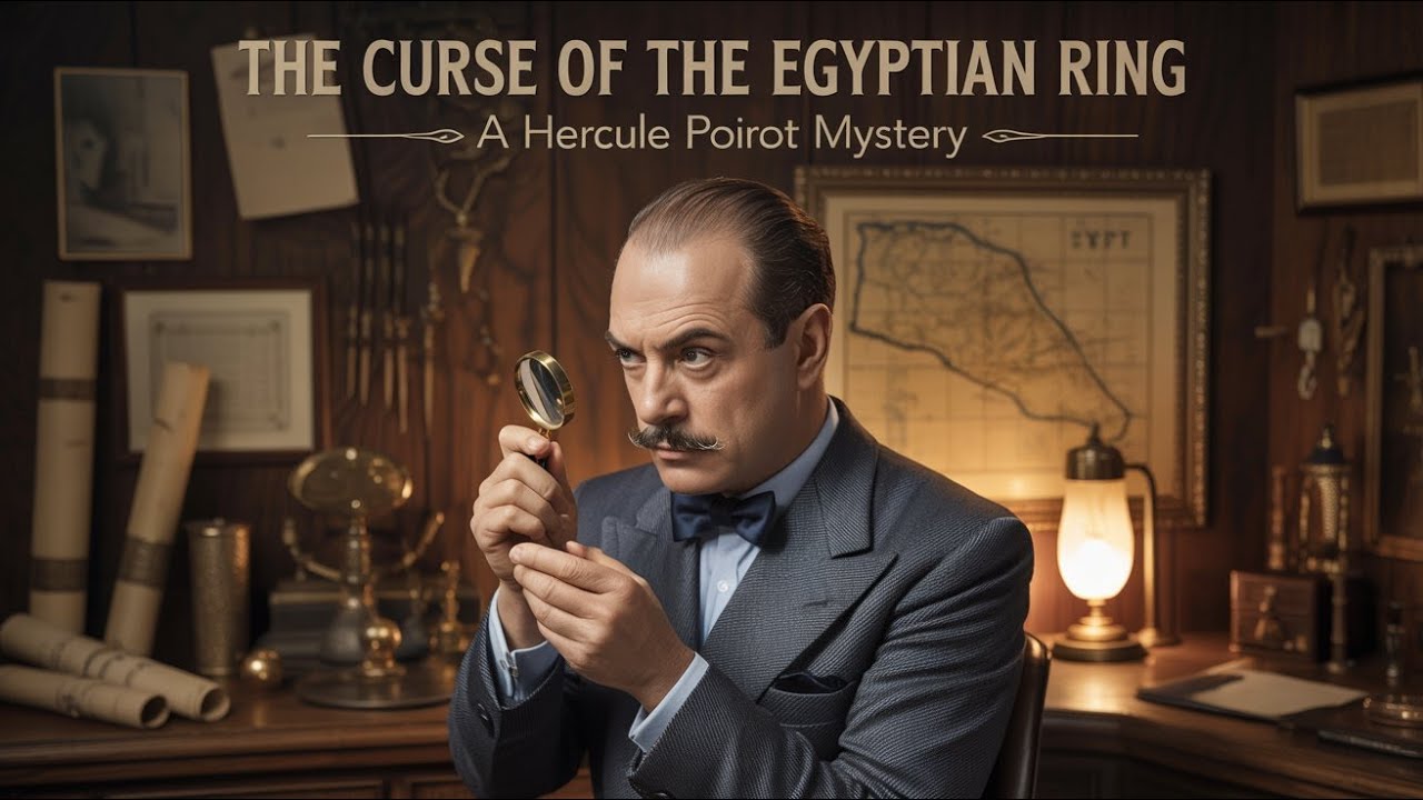 The Curse Of Egyptian Ring | Hercule Poirot Mystery. - YouTube