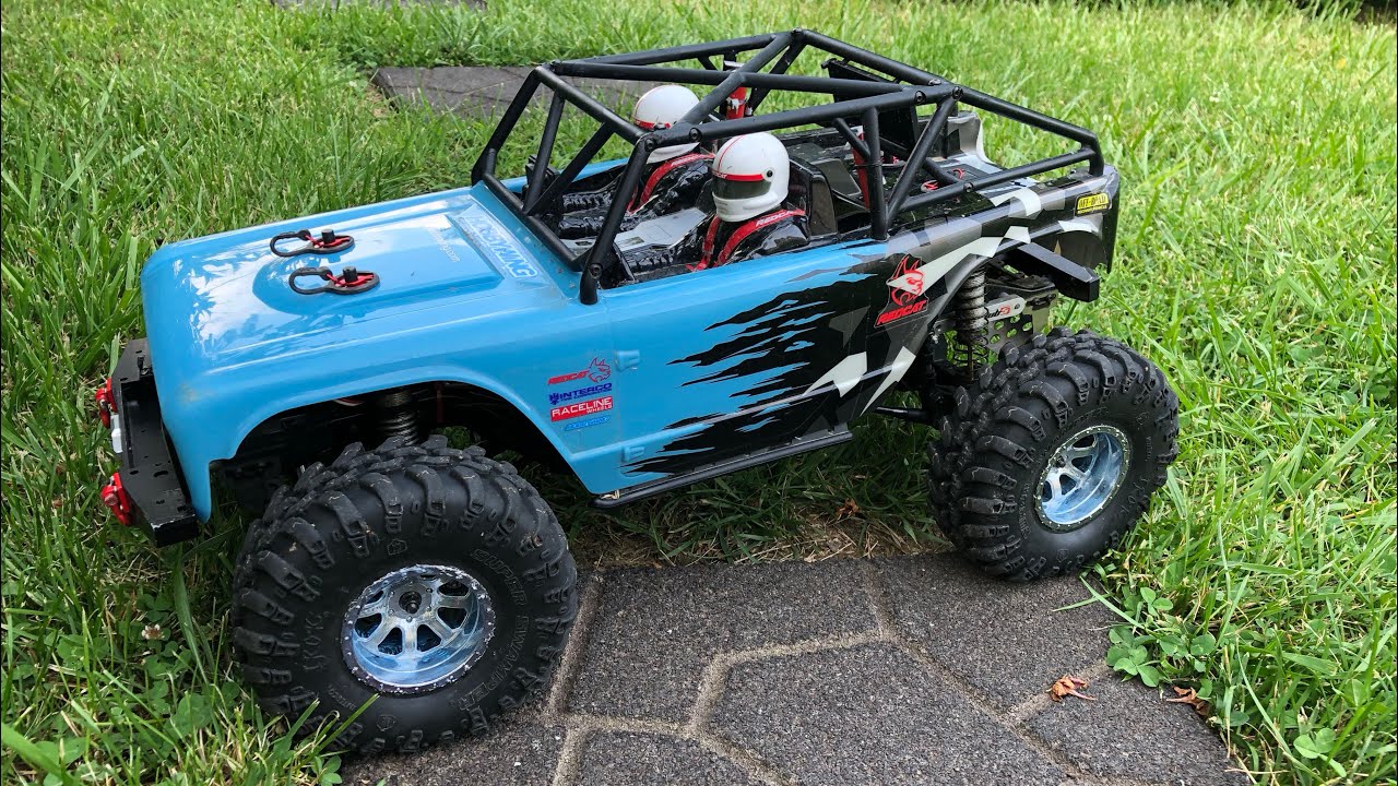 Redcat Wendigo I chromed the stock wheels! - YouTube