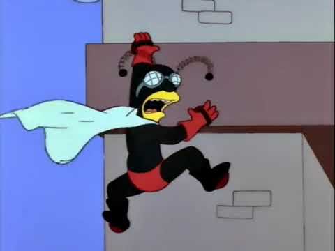 "Hello Human Fly Here" The Simpsons - YouTube