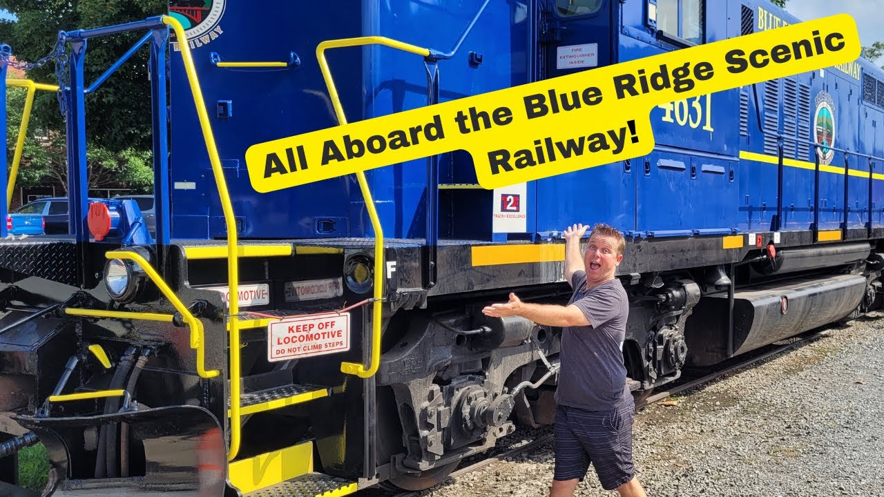 Blue Ridge Train Day Trip - Rv Travel Vlog - YouTube