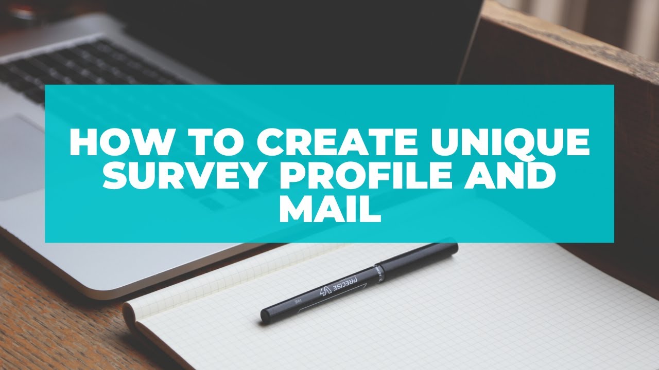 How To Create Unique Survey Profile and Email by yourself - YouTube