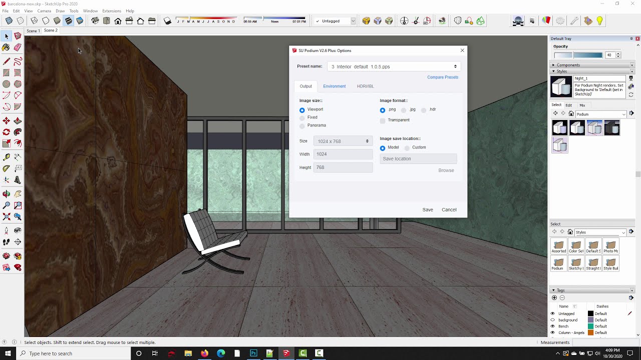 Su Podium Interior Render Settings | Psoriasisguru.com