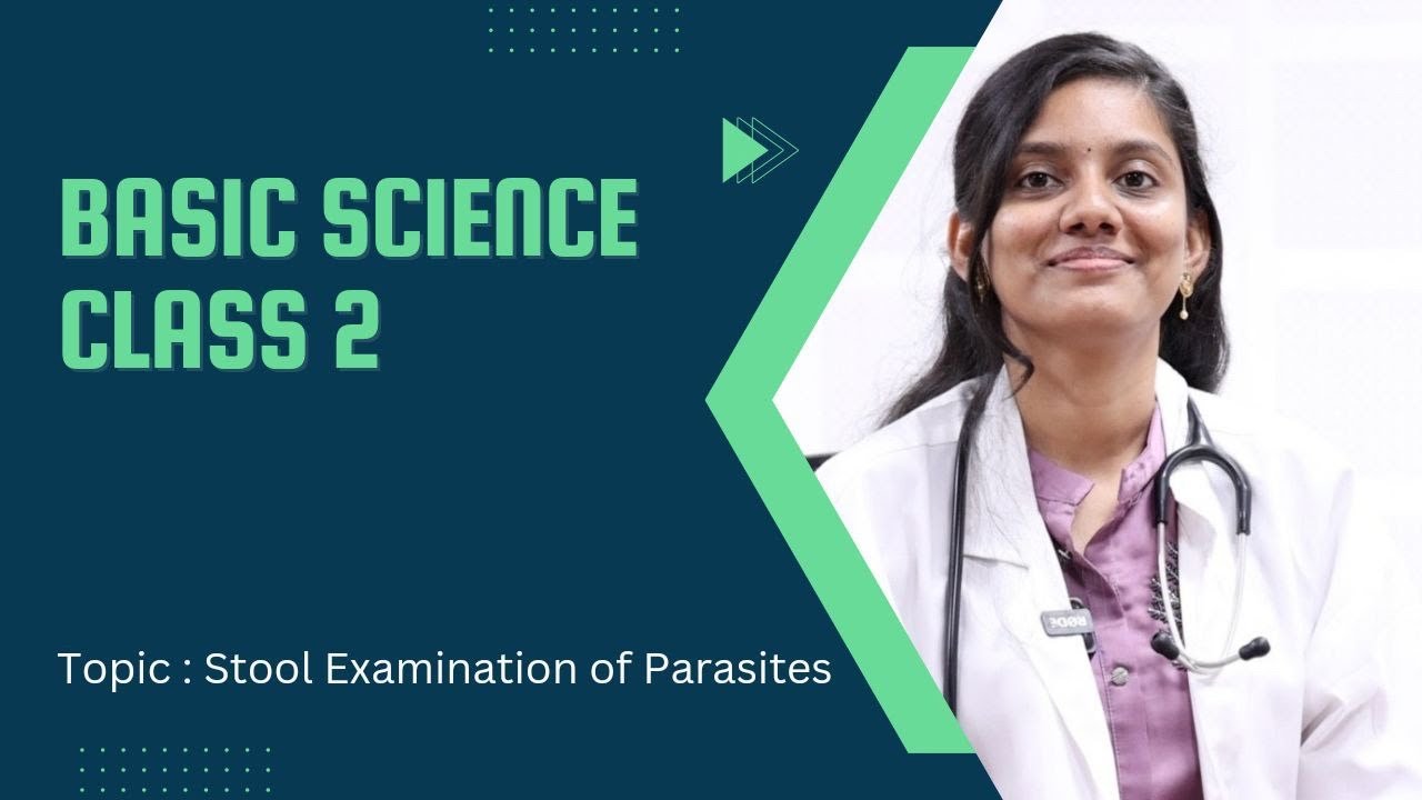 Basic Science Class 2 : Stool Examination of Parasites - YouTube