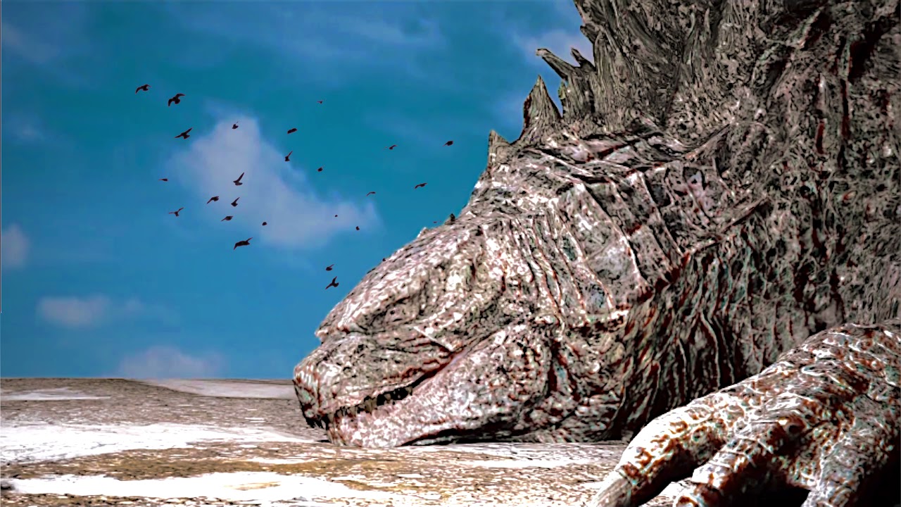 Godzilla wake up - YouTube