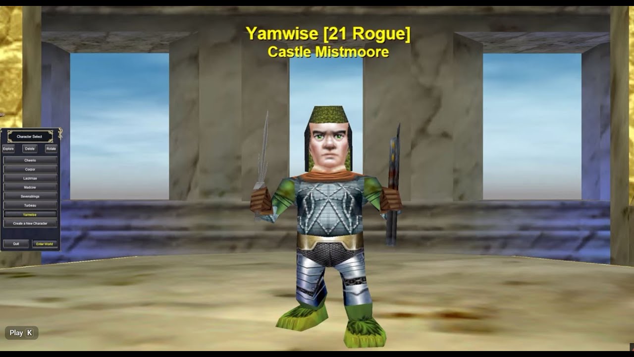 Halfling Burglar Classic Everquest p26 - YouTube