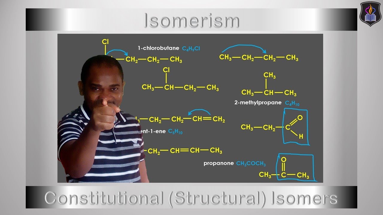 Isomerism: Constitutional or Structural Isomers - YouTube