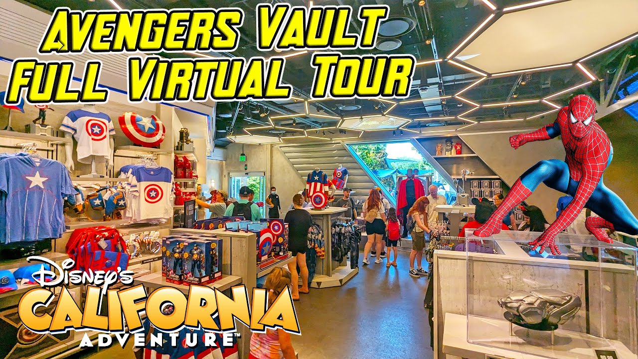 Explore Avengers Vault in Avengers Campus at Disney California ...