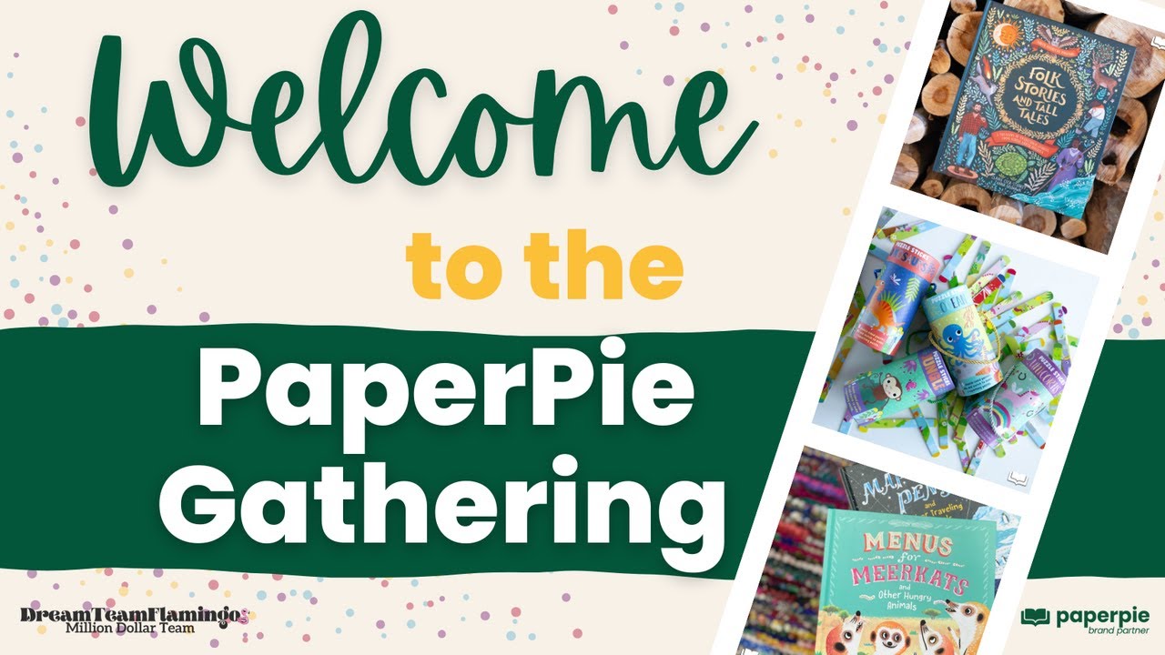 Welcome to our PaperPie Book Look! - YouTube