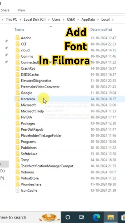 How To Add Custom Font In Filmora #shortsvideo #ytshort #shorts #trendingvideo - YouTube